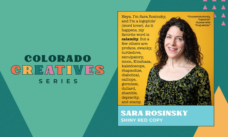 Colorado Creative Series: Sara Rosinsky of Shiny Red Copy | AIGA Colorado