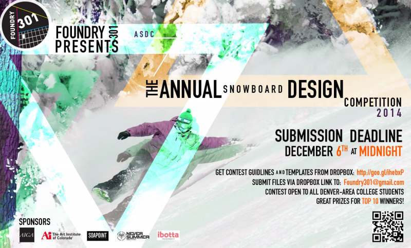 Student Call For Entries: Annual Snowboard Design Contest | AIGA Colorado